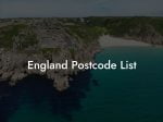 England Postcode List - UK Postcode Database - CSV & MySQL Postcodes
