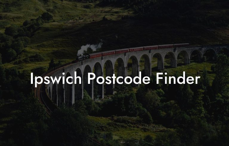 Ipswich Postcode Finder - UK Postcode Database - CSV & MySQL Postcodes