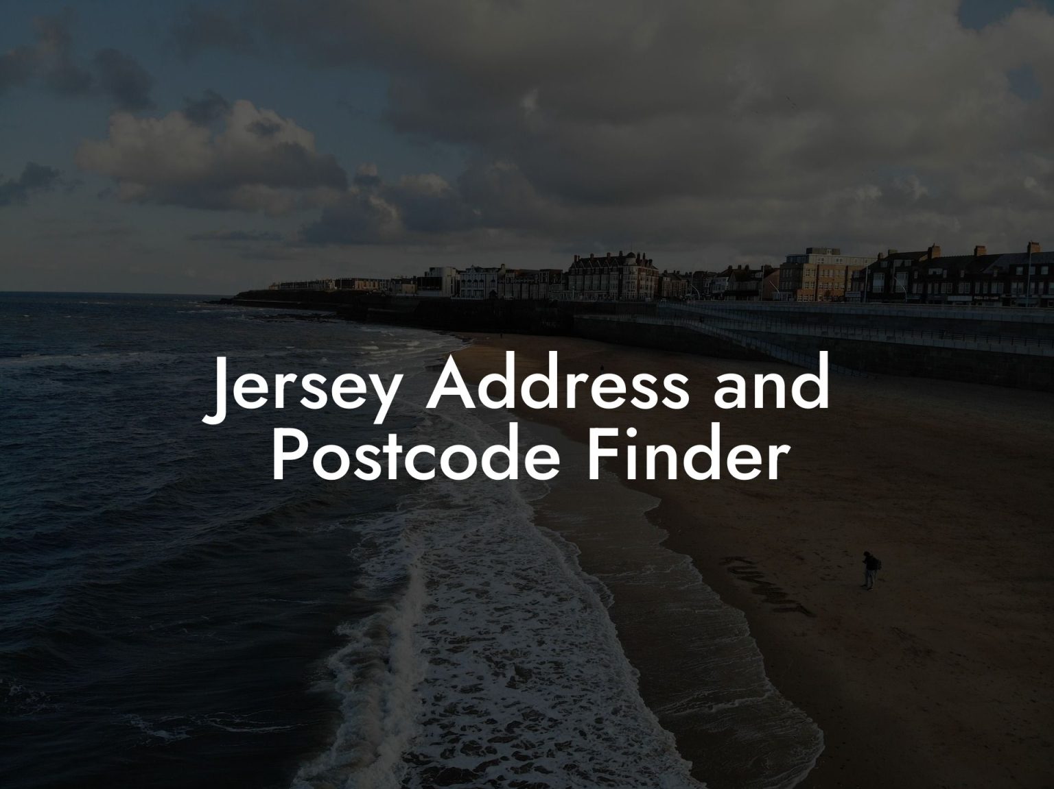 Jersey Address and Postcode Finder - UK Postcode Database - CSV & MySQL ...