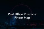 Post Office Postcode Finder Map - UK Postcode Database - CSV & MySQL ...