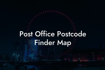 Post Office Postcode Finder Map - UK Postcode Database - CSV & MySQL ...