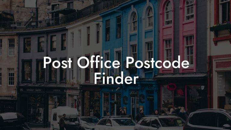 Post Office Postcode Finder - UK Postcode Database - CSV & MySQL Postcodes