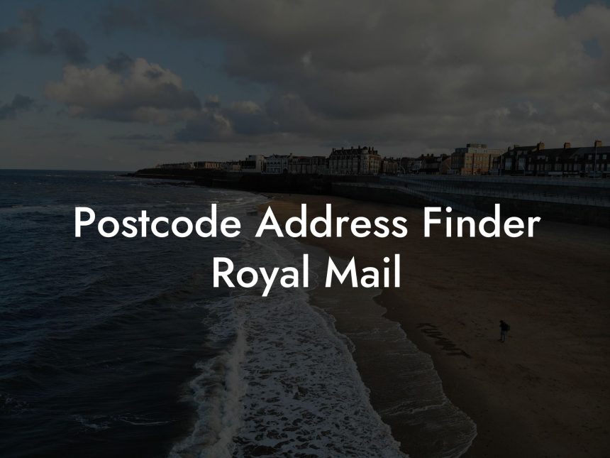 Postcode Address Finder Royal Mail - UK Postcode Database - CSV & MySQL ...