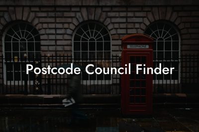 Postcode Council Finder - UK Postcode Database - CSV & MySQL Postcodes