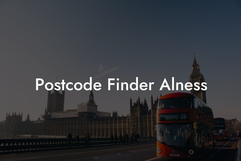 Postcode Finder Alness - UK Postcode Database - CSV & MySQL Postcodes