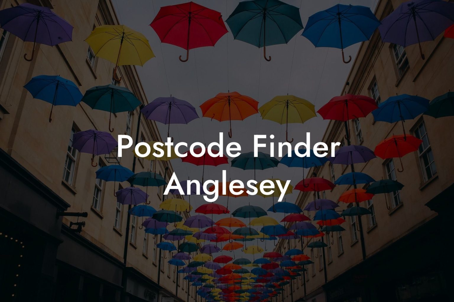 Postcode Finder Anglesey - UK Postcode Database - CSV & MySQL Postcodes