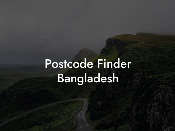 Postcode Finder Bangladesh - UK Postcode Database - CSV & MySQL Postcodes
