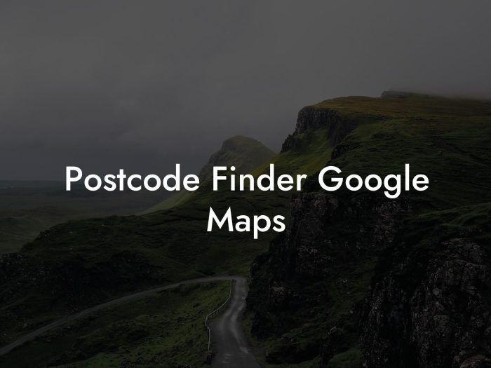 Postcode Finder Google Maps - UK Postcode Database - CSV & MySQL Postcodes