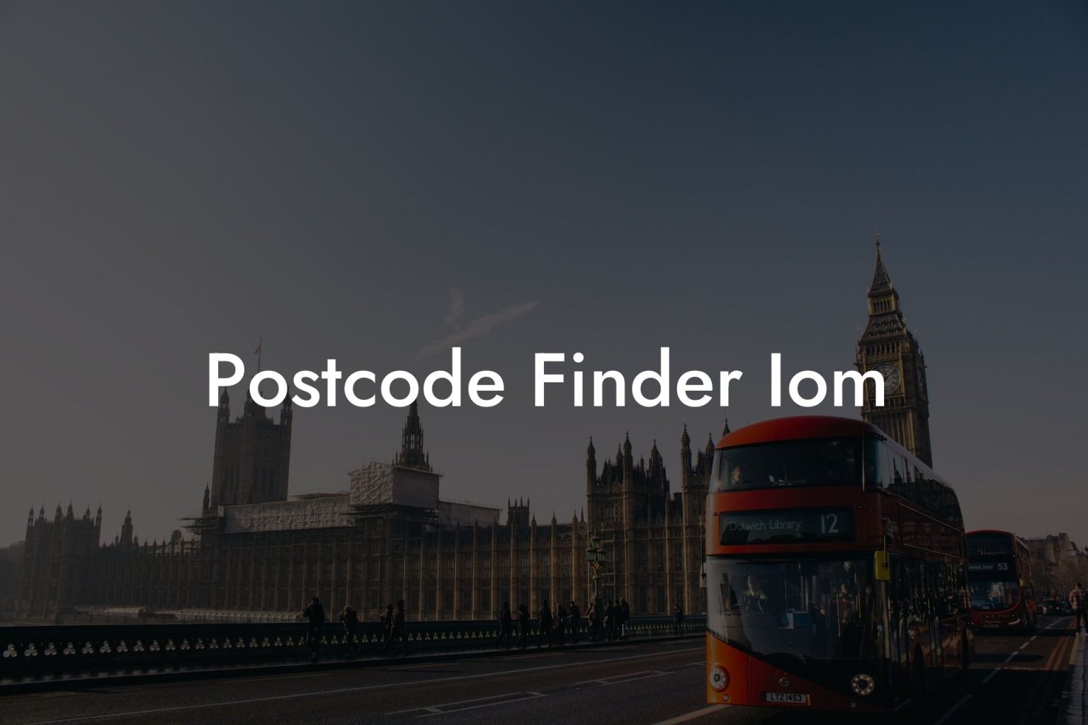 Postcode Finder Iom - UK Postcode Database - CSV & MySQL Postcodes