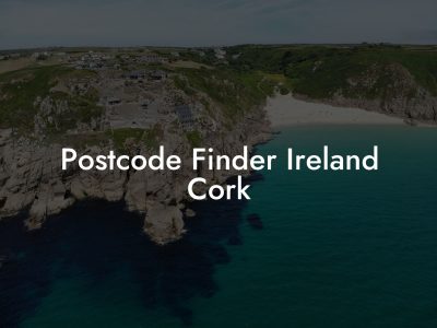 Postcode Finder Ireland Cork - UK Postcode Database - CSV & MySQL Postcodes