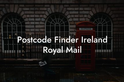 Postcode Finder Ireland Royal Mail - UK Postcode Database - CSV & MySQL ...