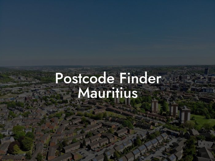Postcode Finder Mauritius - UK Postcode Database - CSV & MySQL Postcodes
