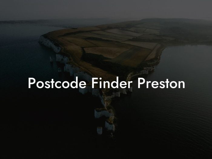 Postcode Finder Preston - UK Postcode Database - CSV & MySQL Postcodes