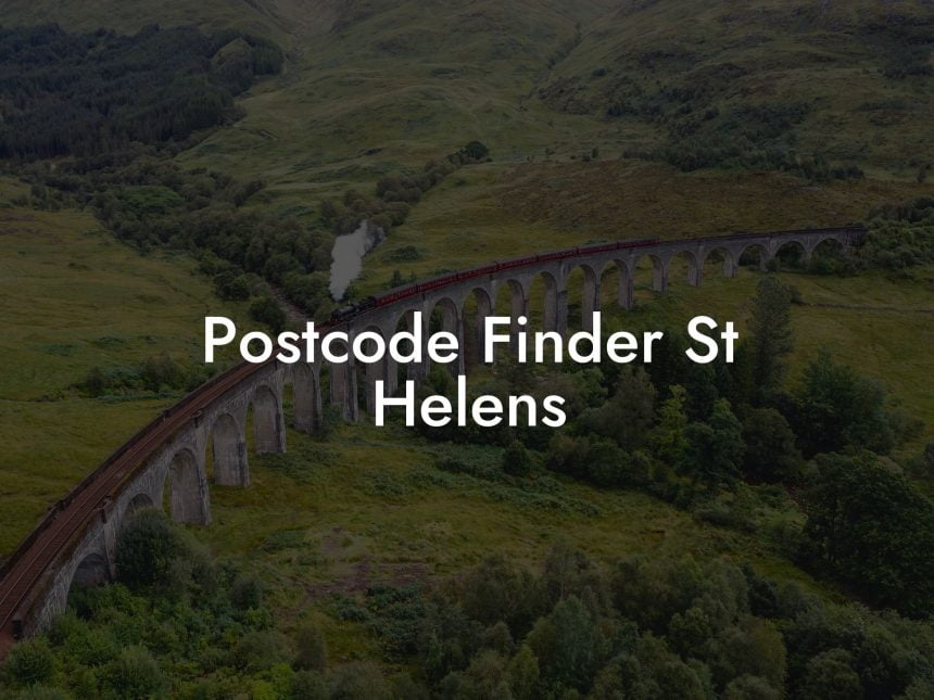 Postcode Finder St Helens - UK Postcode Database - CSV & MySQL Postcodes