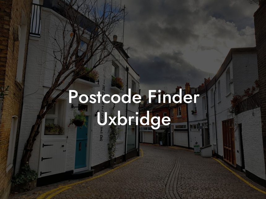 Postcode Finder Uxbridge - UK Postcode Database - CSV & MySQL Postcodes