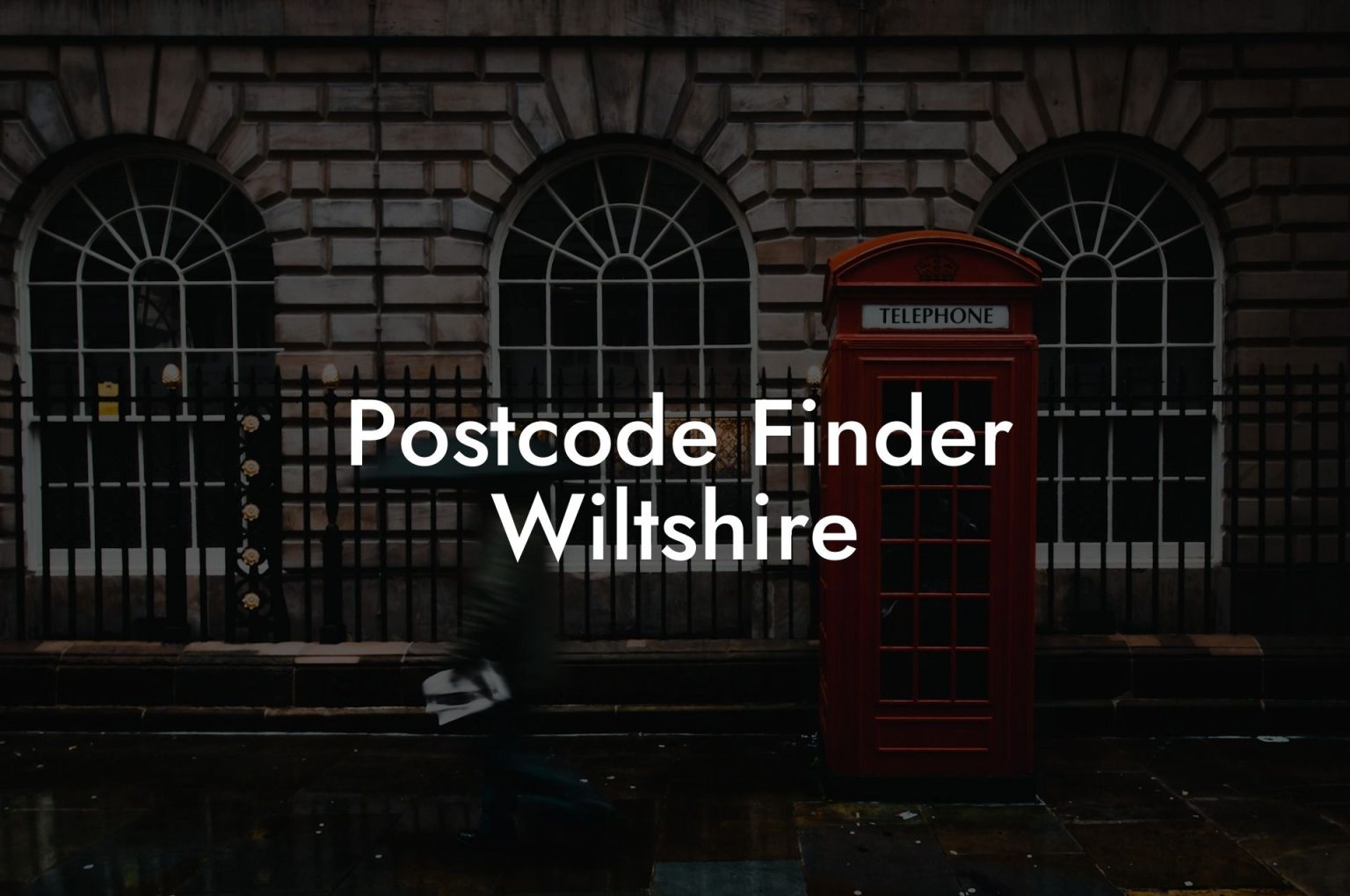 Postcode Finder Wiltshire - UK Postcode Database - CSV & MySQL Postcodes