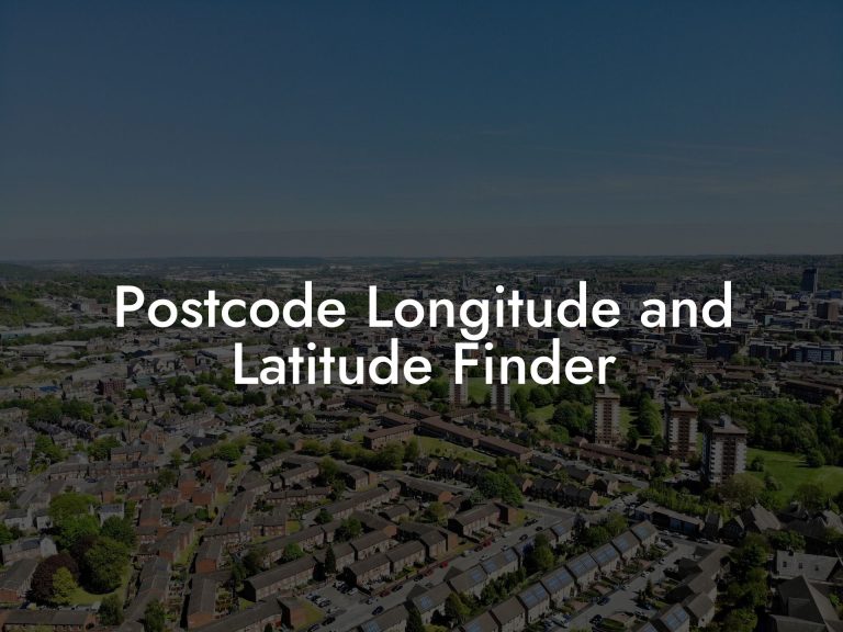 Postcode Longitude And Latitude Finder Uk Postcode Database Csv And Mysql Postcodes