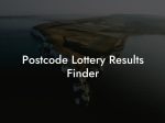 Postcode Lottery Results Finder