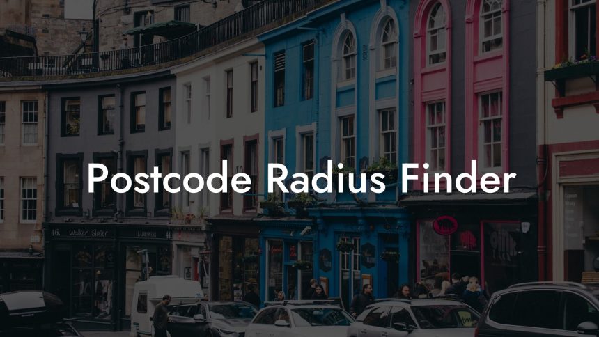 Postcode Radius Finder - UK Postcode Database - CSV & MySQL Postcodes