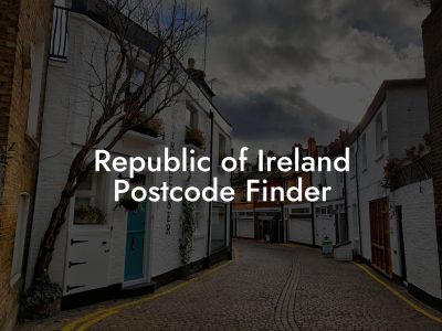 Republic of Ireland Postcode Finder - UK Postcode Database - CSV & MySQL Postcodes