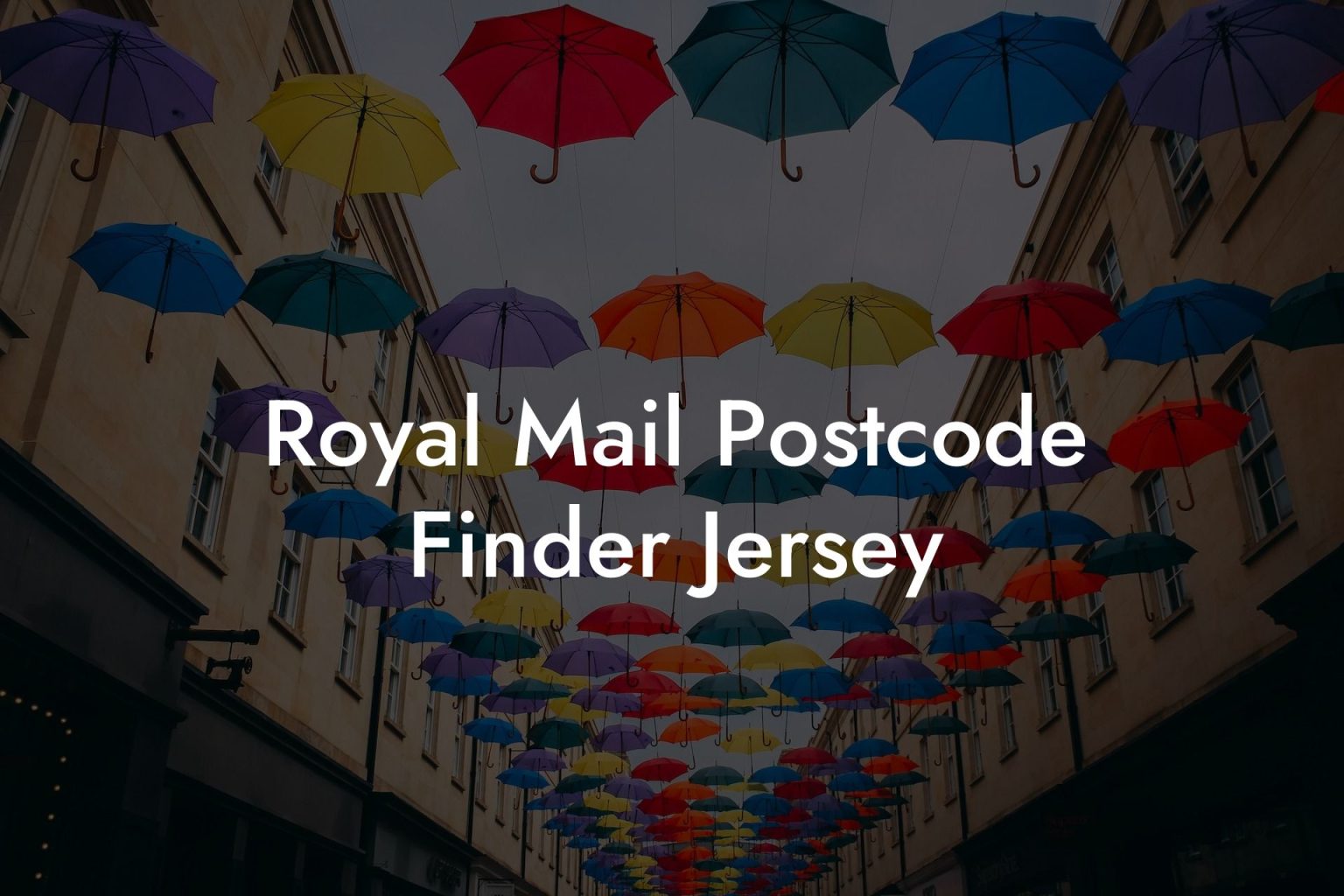 Royal Mail Postcode Finder Jersey - UK Postcode Database - CSV & MySQL ...