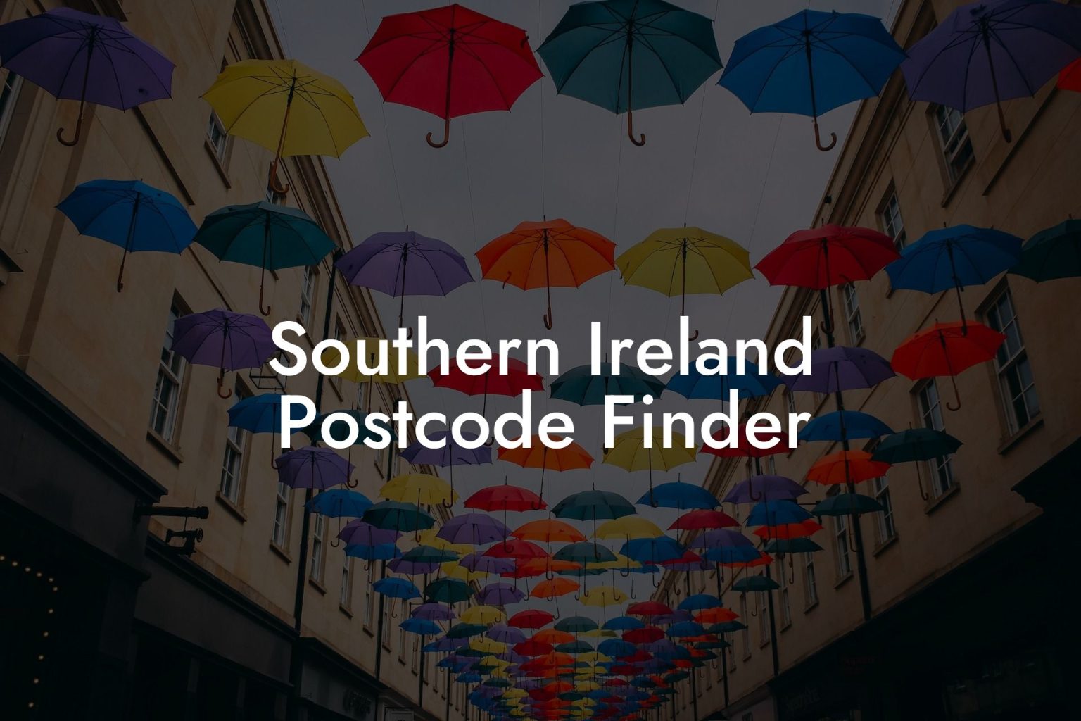 Southern Ireland Postcode Finder - UK Postcode Database - CSV & MySQL ...