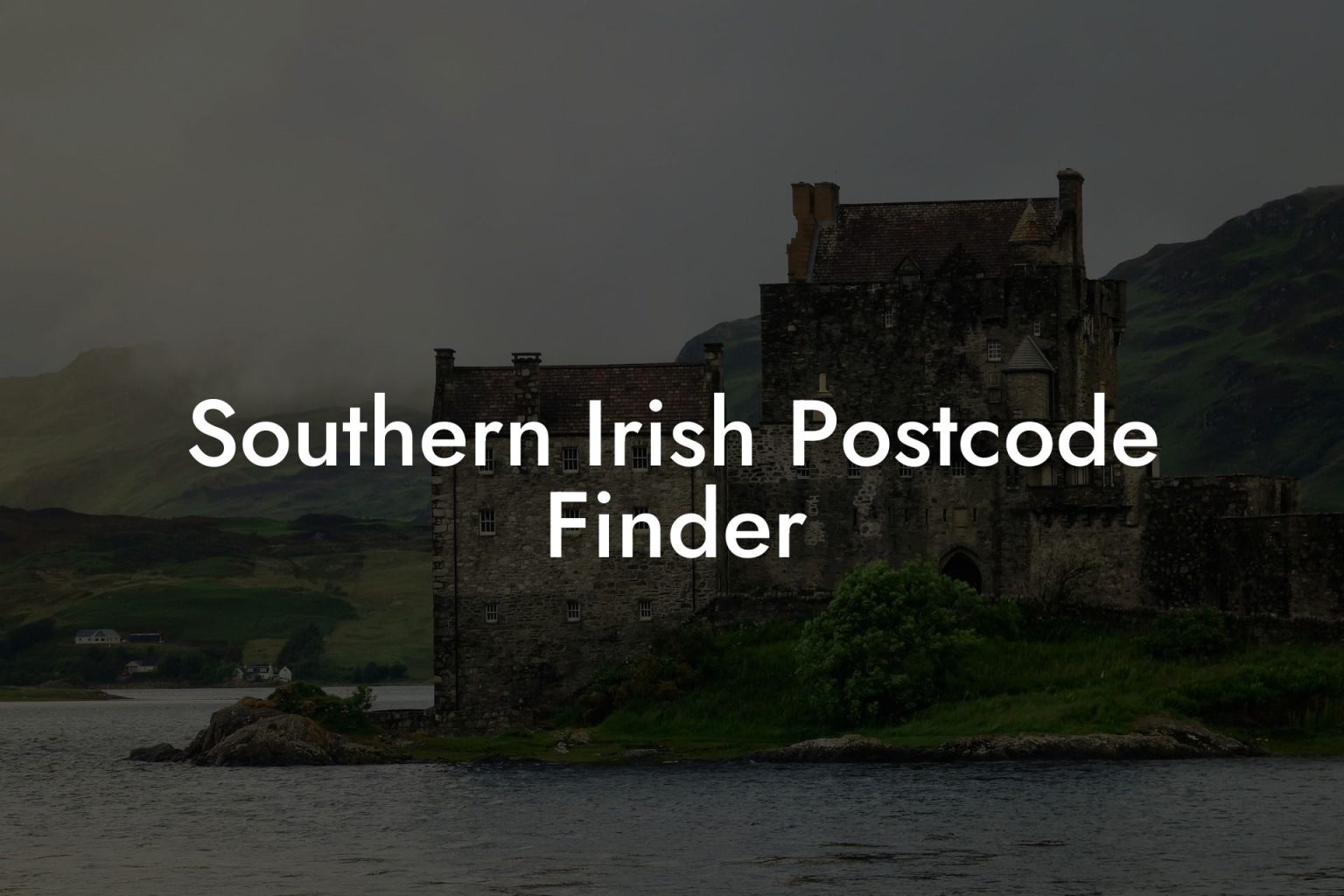 Southern Irish Postcode Finder - UK Postcode Database - CSV & MySQL Postcodes