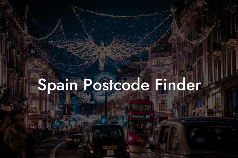 Spain Postcode Finder - UK Postcode Database - CSV & MySQL Postcodes