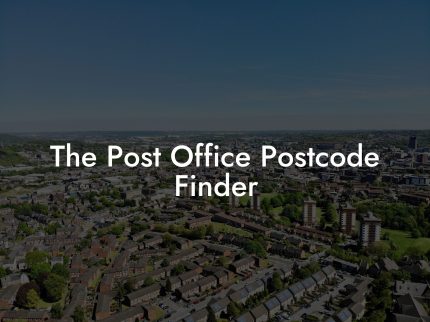The Post Office Postcode Finder - UK Postcode Database - CSV & MySQL ...
