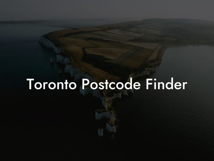 Toronto Postcode Finder - UK Postcode Database - CSV & MySQL Postcodes