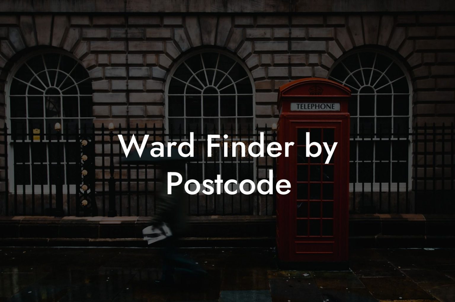 Ward Finder by Postcode - UK Postcode Database - CSV & MySQL Postcodes