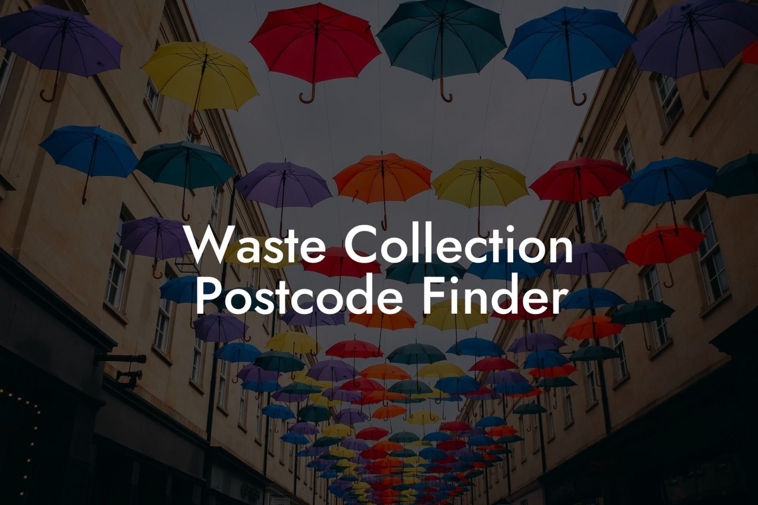 Waste Collection Postcode Finder - UK Postcode Database - CSV & MySQL ...